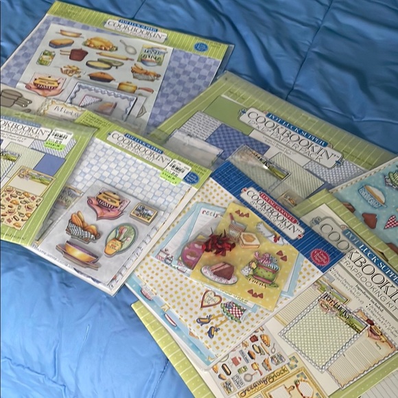 Office | Cookin Kitchen Themed Scrapbook Kit | Poshmark